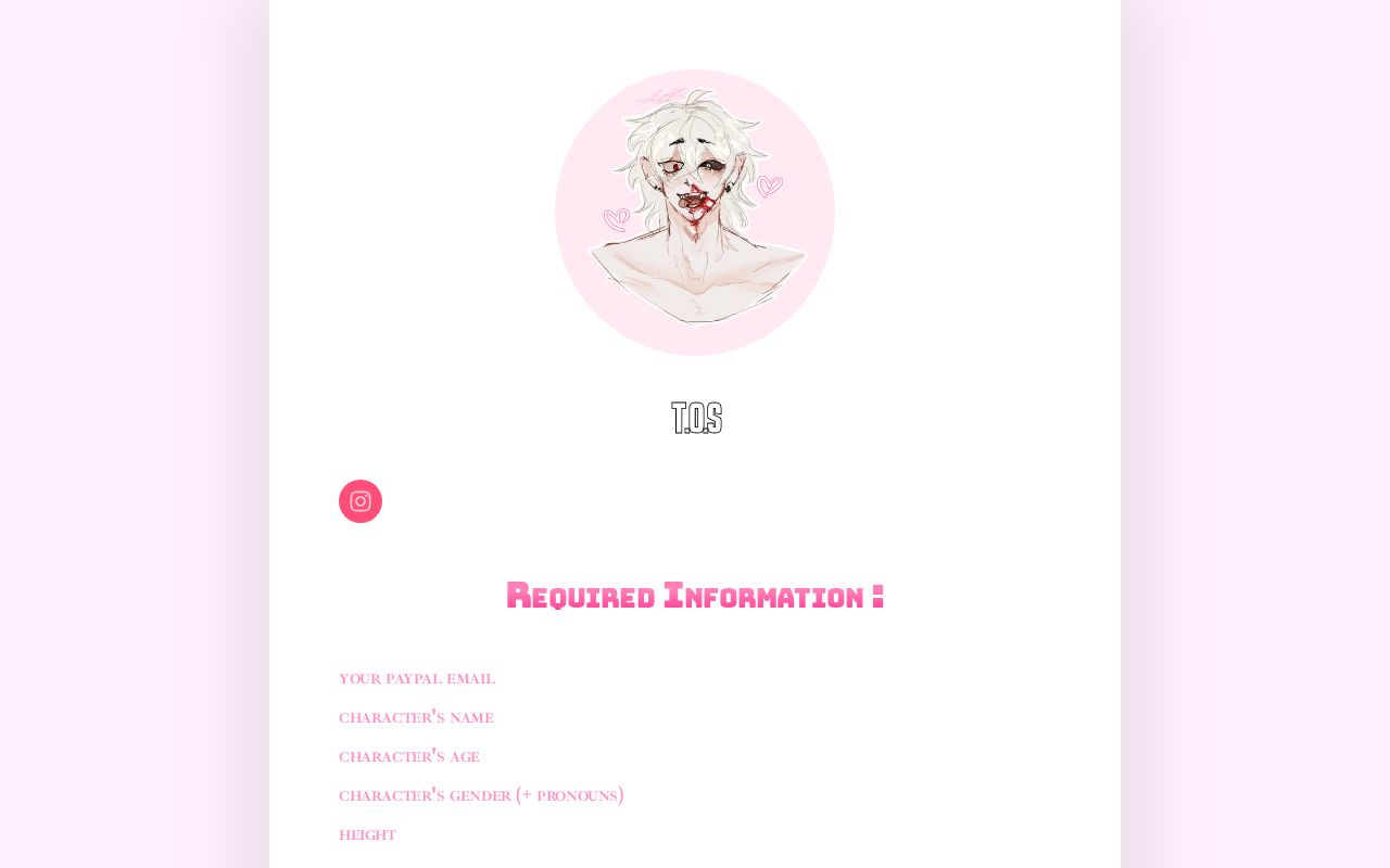 VOIDSKUNK COMMISSIONS